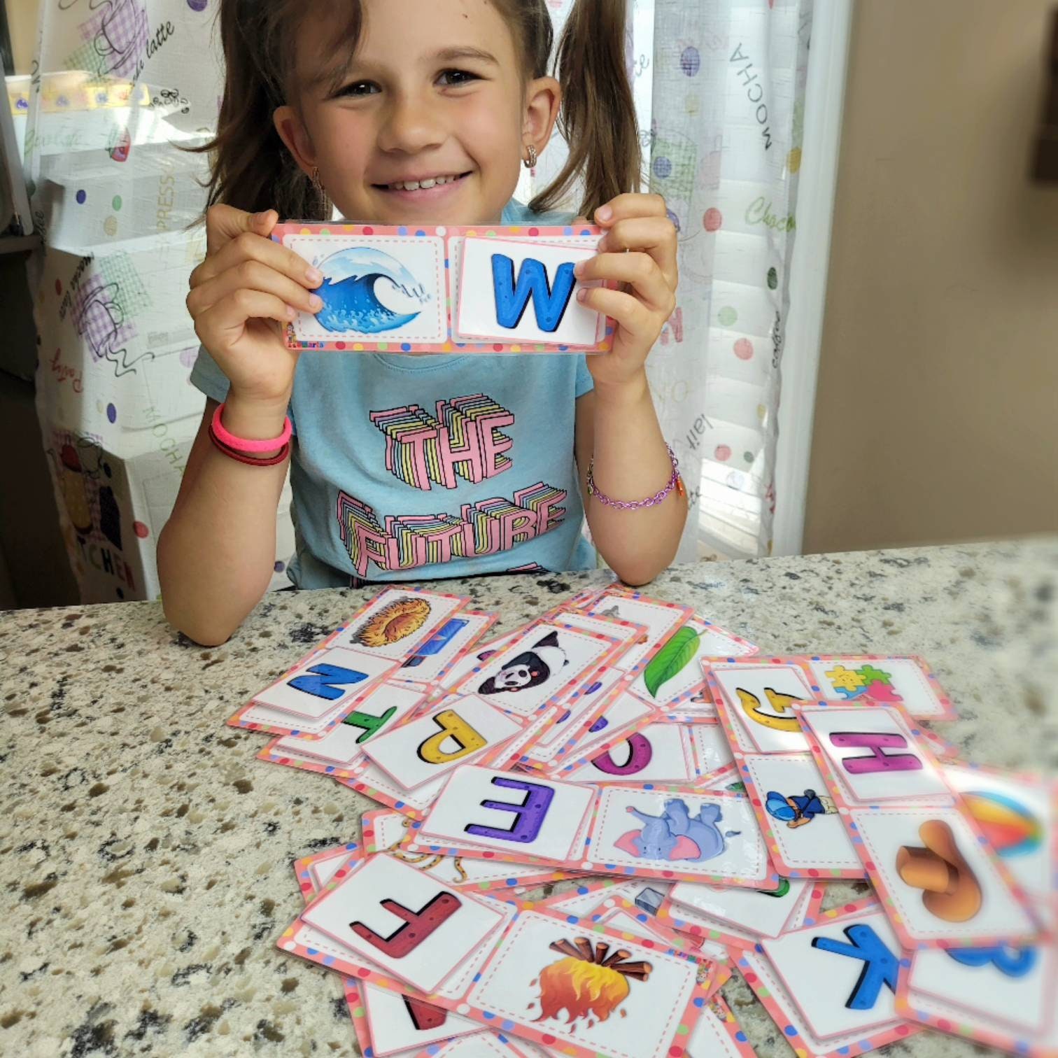 Preschool Alphabet Cards Matching Card Game - Etsy