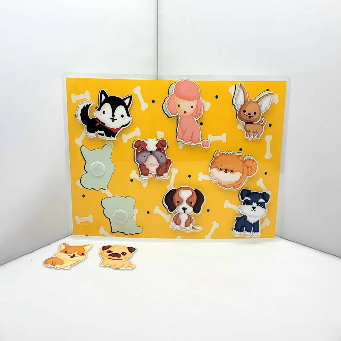 Matching Card Game Learn Animals Activity | Etsy