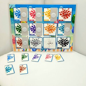 Preschool Curriculum, Matching Card Game, Learn Colors - Etsy