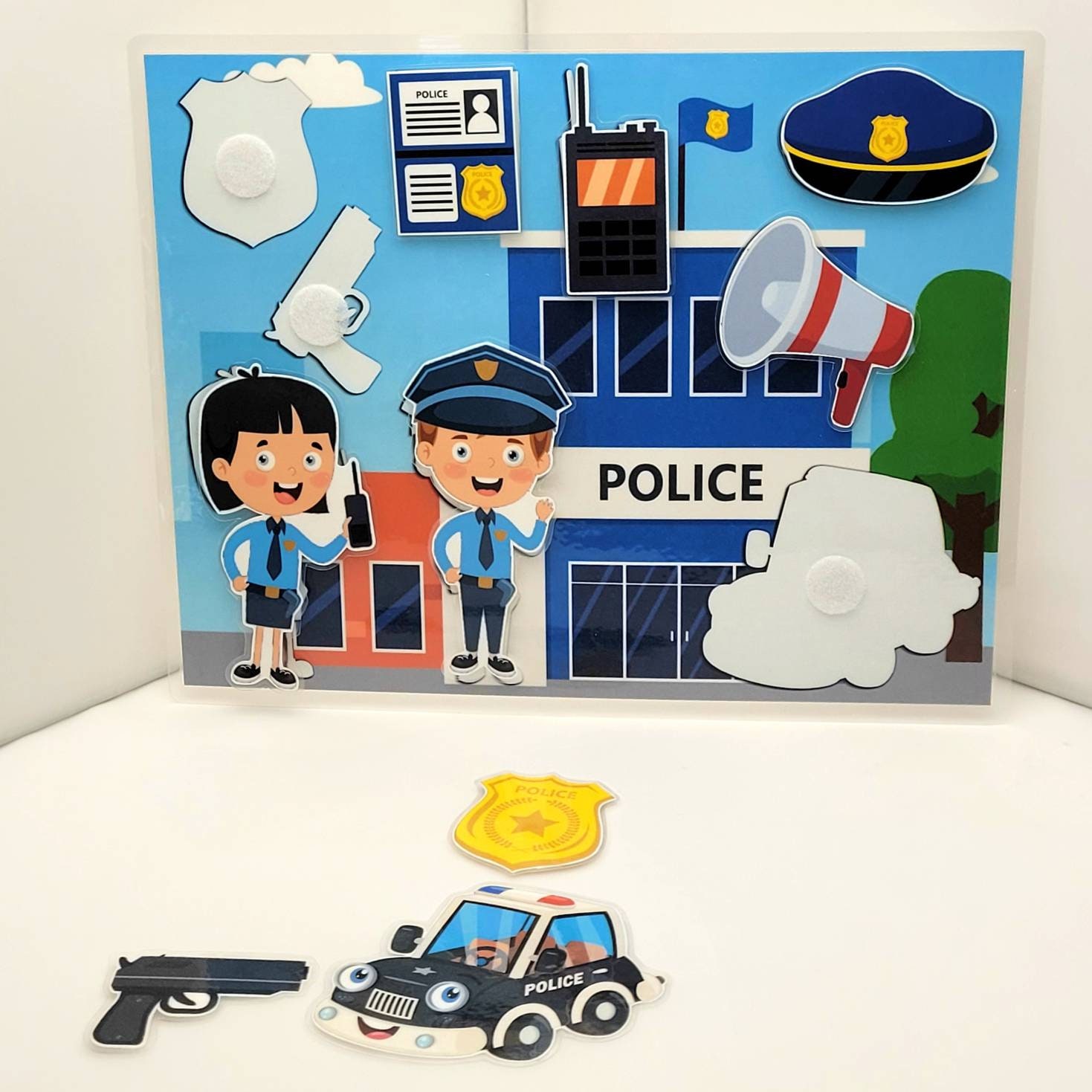 Printable Curriculum Matching Card Game Police | Etsy