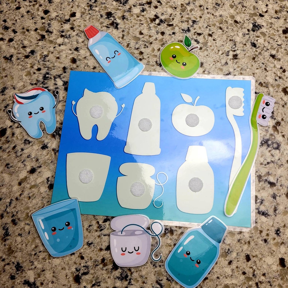 Dental Health Matching Game | Hygiene Printable Cards (digital Download ...