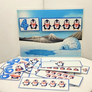 Preschool Curriculum, Math Printable, Matching Card Game - Etsy