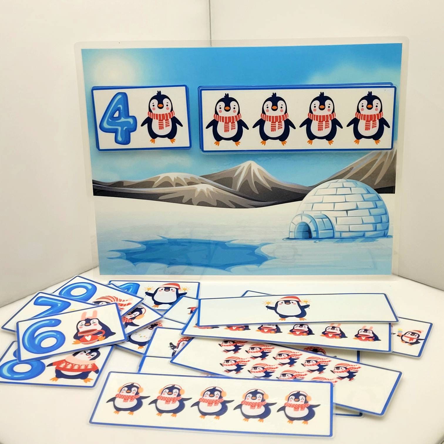 Preschool Curriculum Math Printable Matching Card Game - Etsy