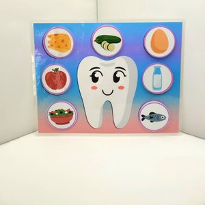 Preschool Curriculum, Matching Card Game, Dental Health Activity - Etsy