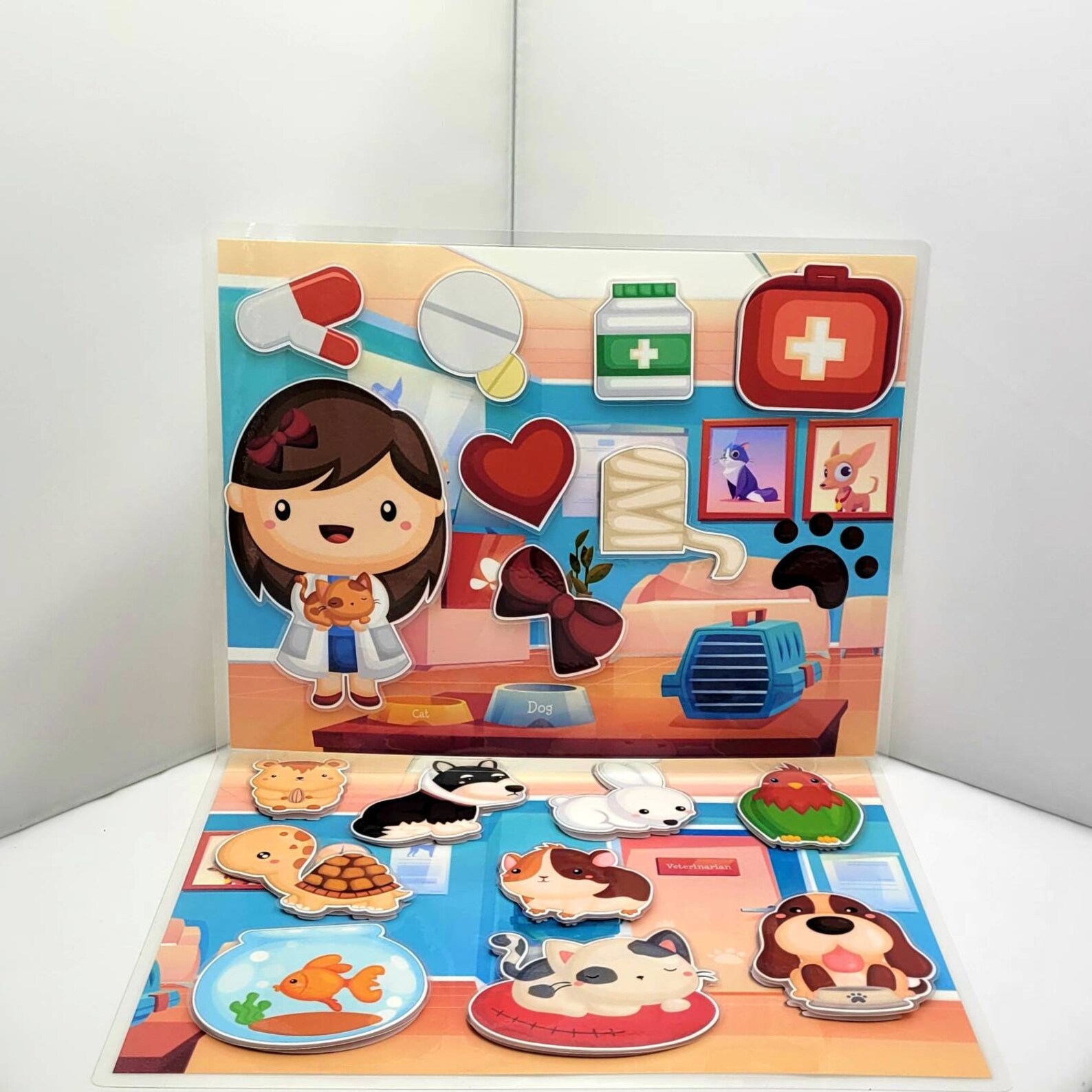 Printable Curriculum, Matching Card Game, Professions Activity - Etsy