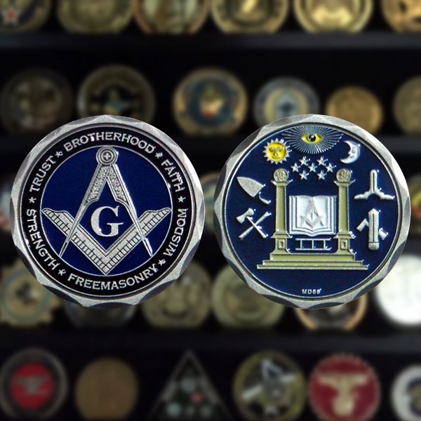 Masonic Coin - Etsy