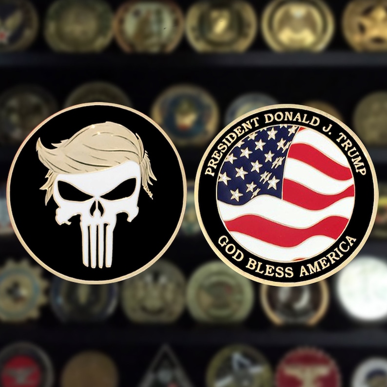 Trump Punisher Challenge Coin - Etsy