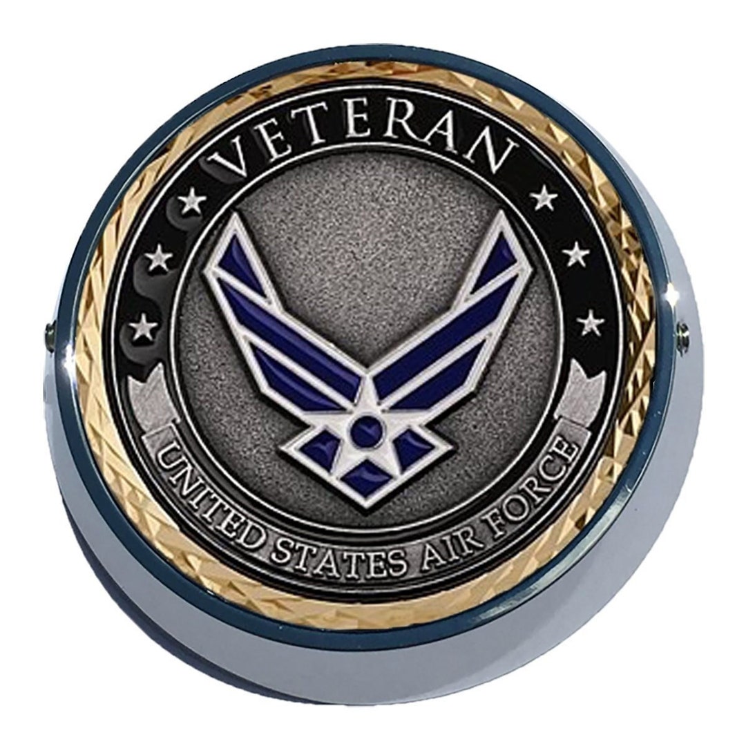 Motordog69 Goldwing Veteran Air Force Universal Coin Mount Set - Etsy