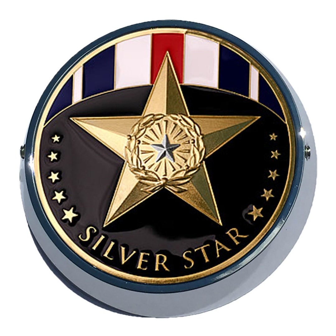 Motordog69 Goldwing Silver Star Universal Coin Mount Set - Etsy