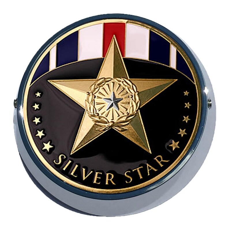 Motordog69 Goldwing Silver Star Universal Coin Mount Set - Etsy