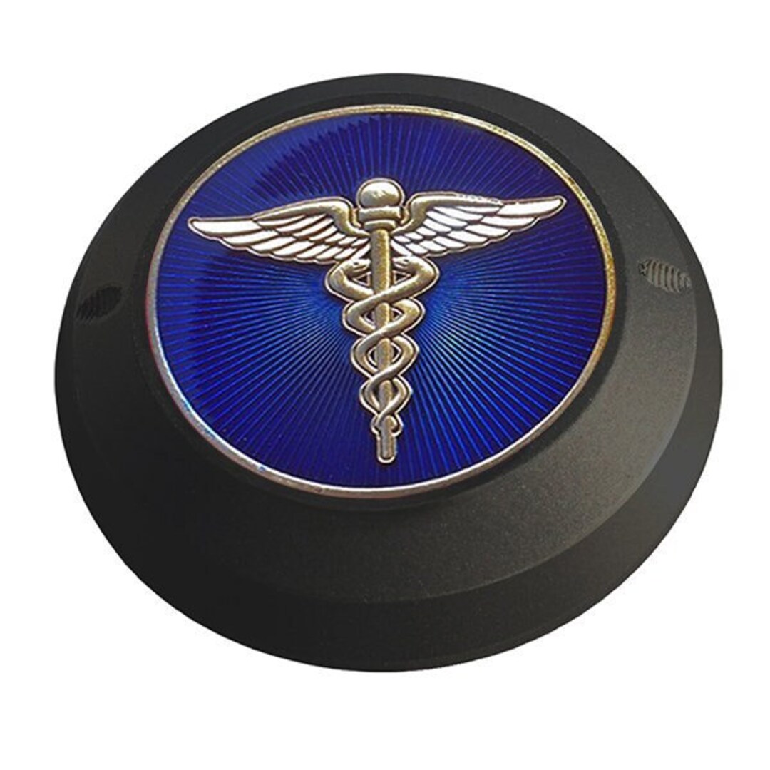 Motordog69 Indian Motorcycle Black Gas Cap Coin Mount Set With Medical ...