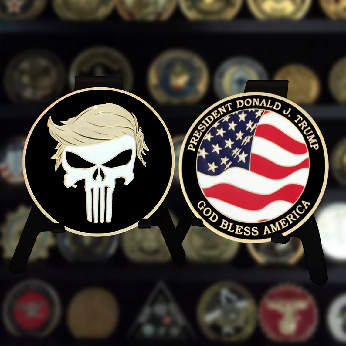 Trump Punisher Challenge Coin - Etsy