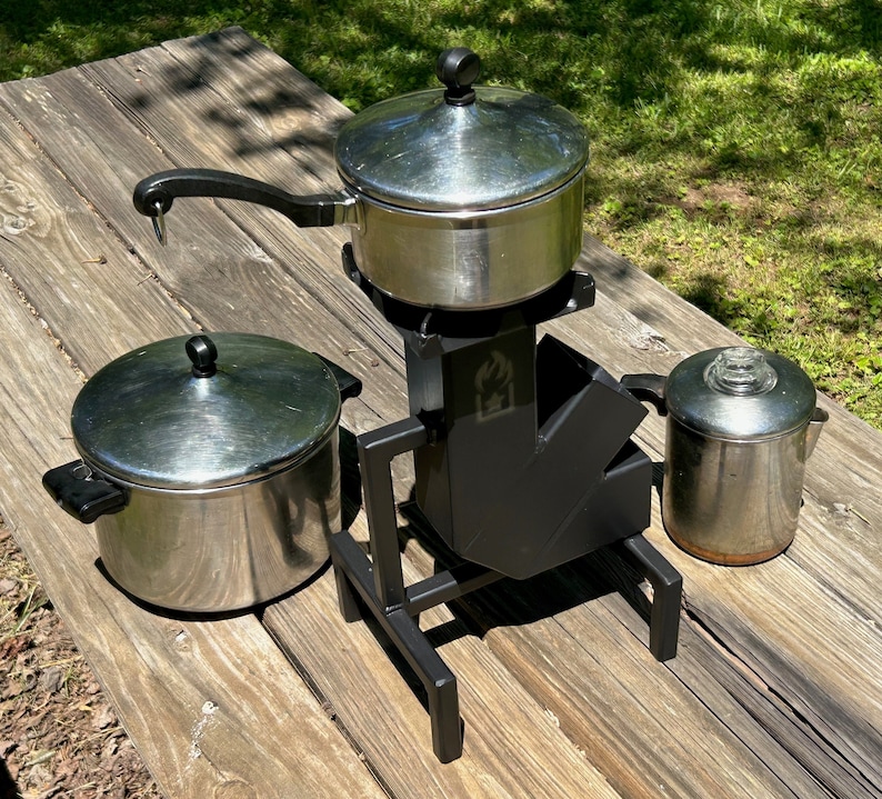 Minuteman Stinger Rocket Stove: Portable Camping Cookware, Handmade USA ...
