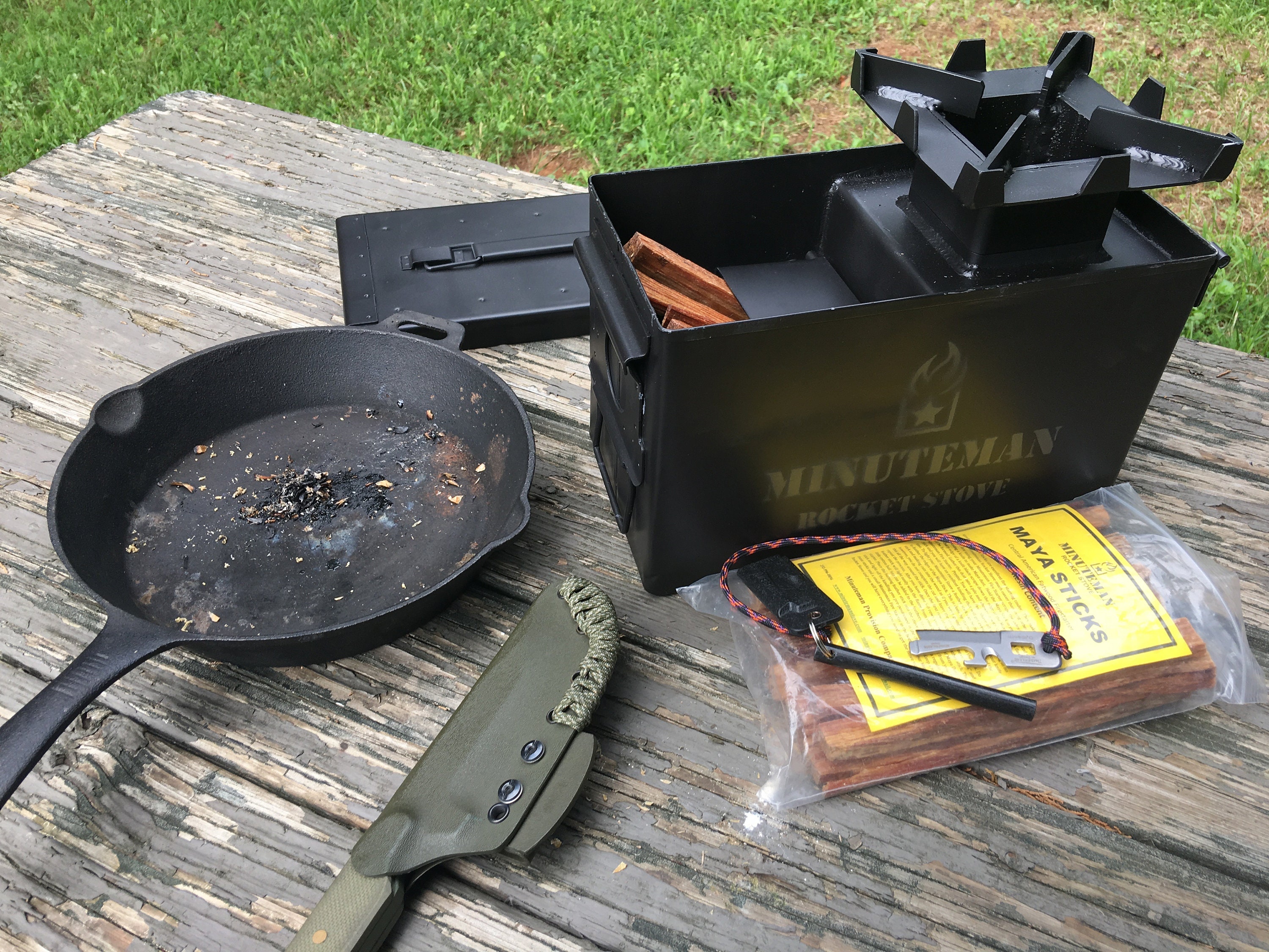 Minuteman Deluxe Stove / Fire Makers Kit - Etsy