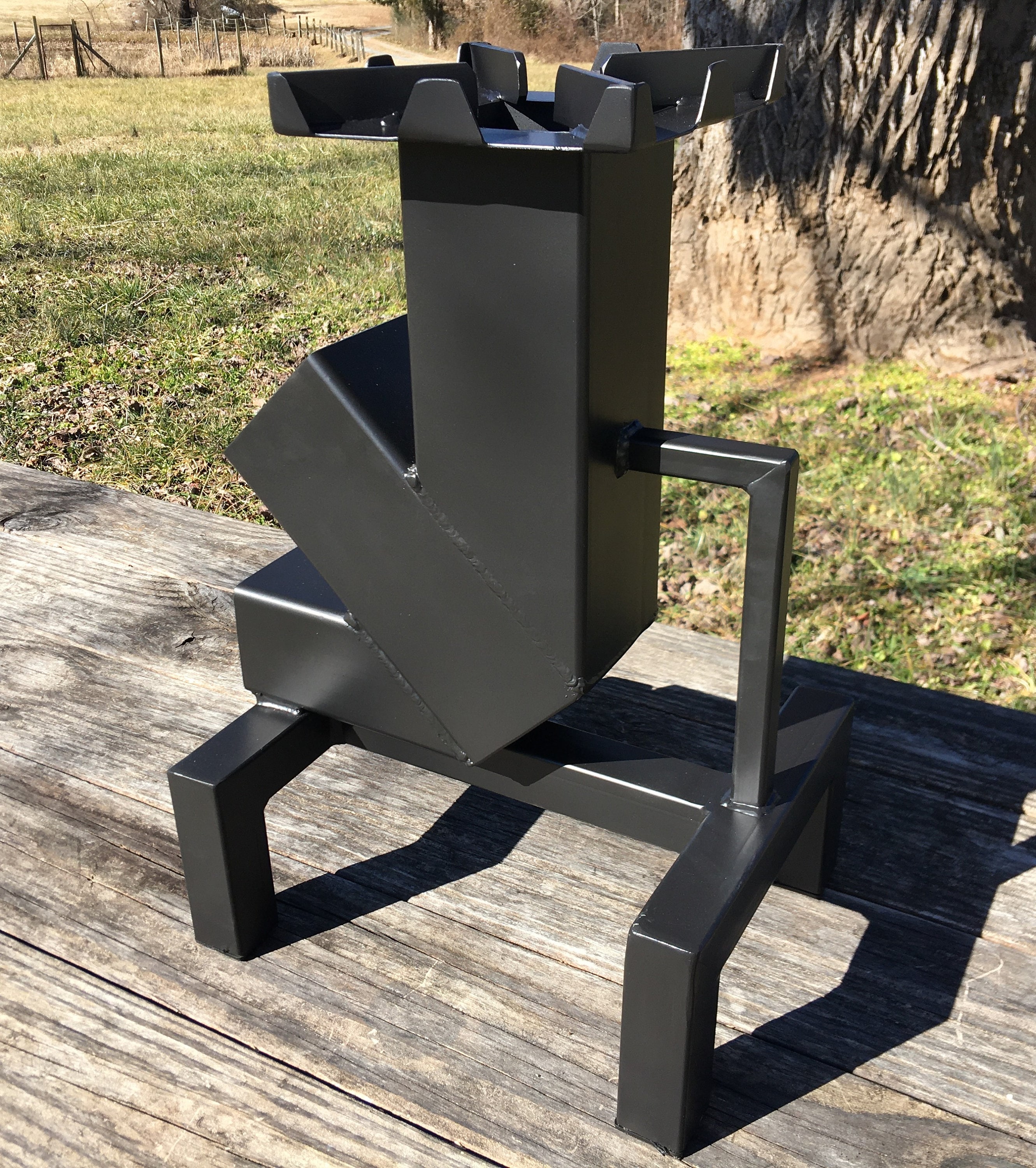 Minuteman "k" Rocket Stove - Etsy