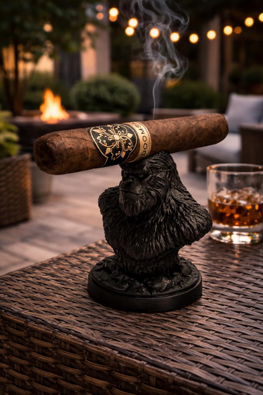 Bigfoot Cigar Holder – Sasquatch Desk Cigar Rest – 3D Printed Cigar ...