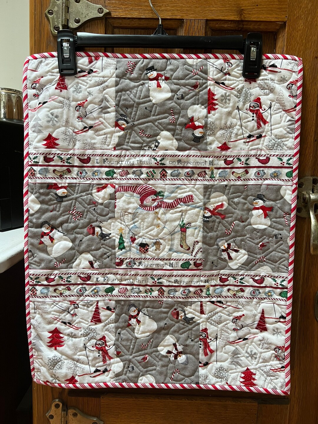 Skiing Snowmen - Etsy