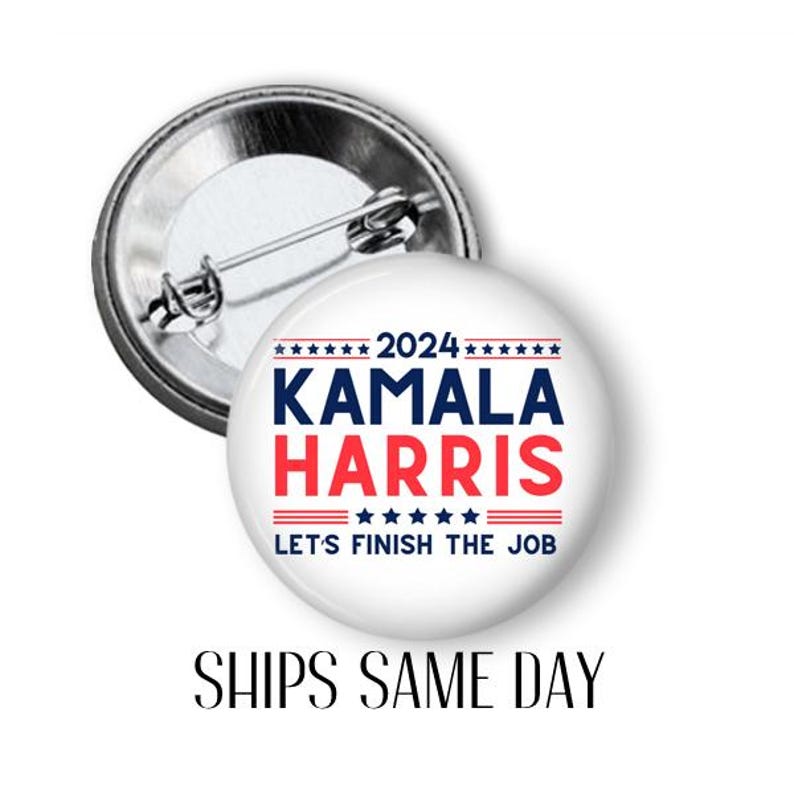 Kamala Harris 2024 PINS, Kamala Harris para Presidente, Elección 2024 ...