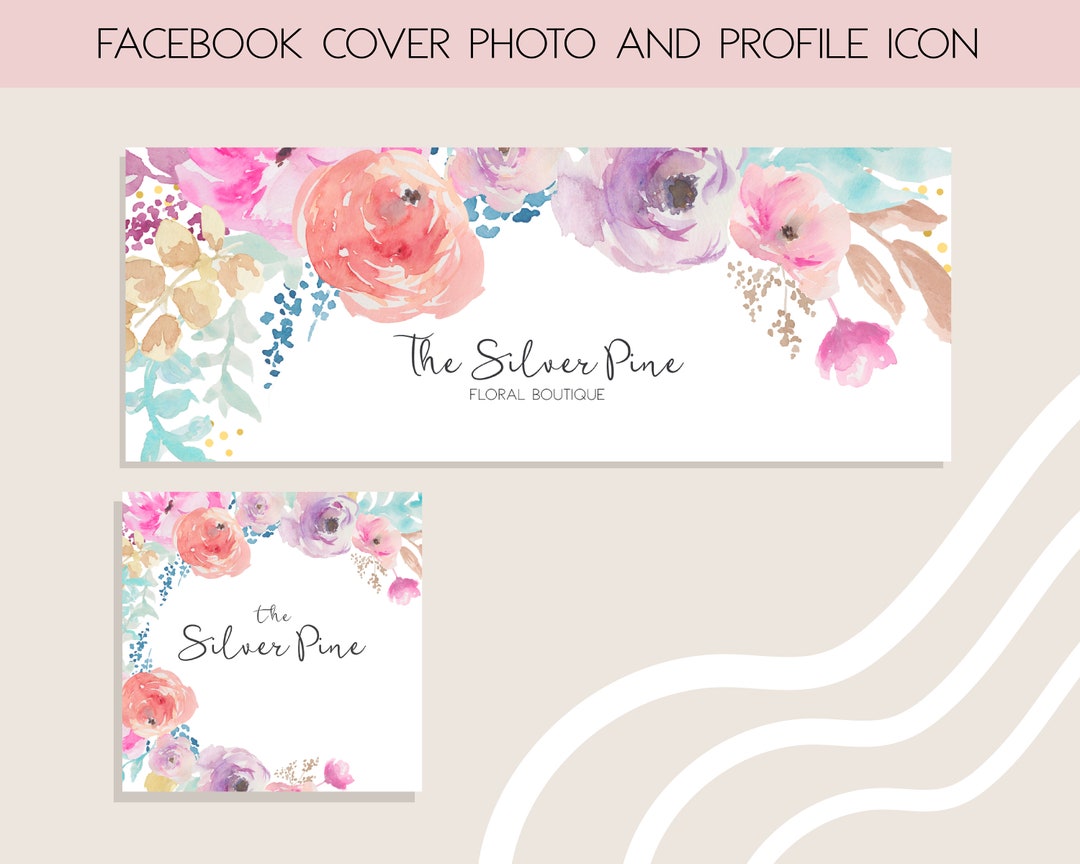 Facebook Cover Page Template Social Media Templates Facebook Profile ...
