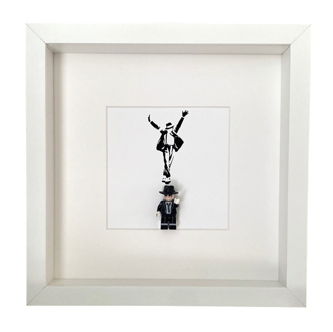 Custom Michael Jackson Mini Figure Frame MJ Frame Building - Etsy