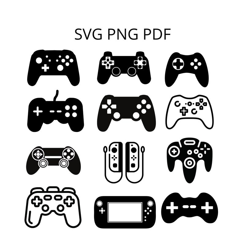 Gamer Svg - Etsy