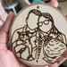 Custom Portrait Car Charm, Custom Engraving, Custom Engraved Keychain ...