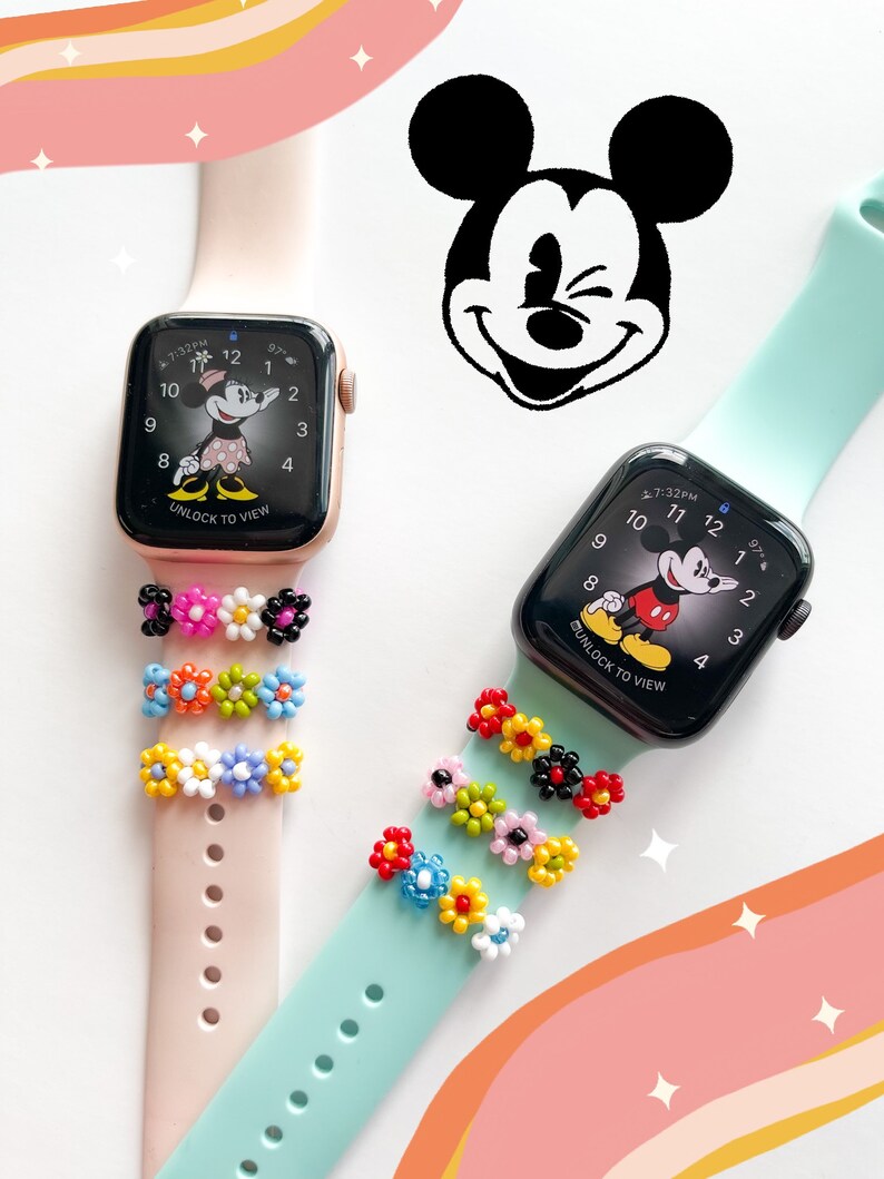 Disney Inspired Watch Charm Daisy Apple Watch Charm Disney - Etsy