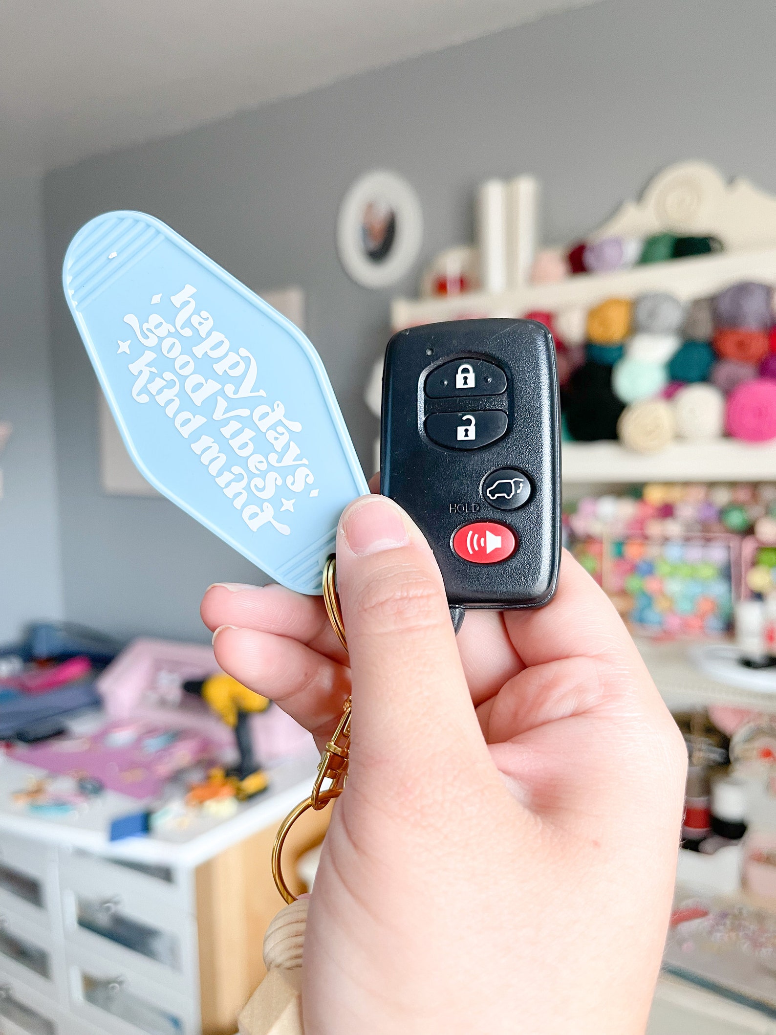 Retro Inspired Motel Keychain | Motel Keychain | Retro Keychain ...