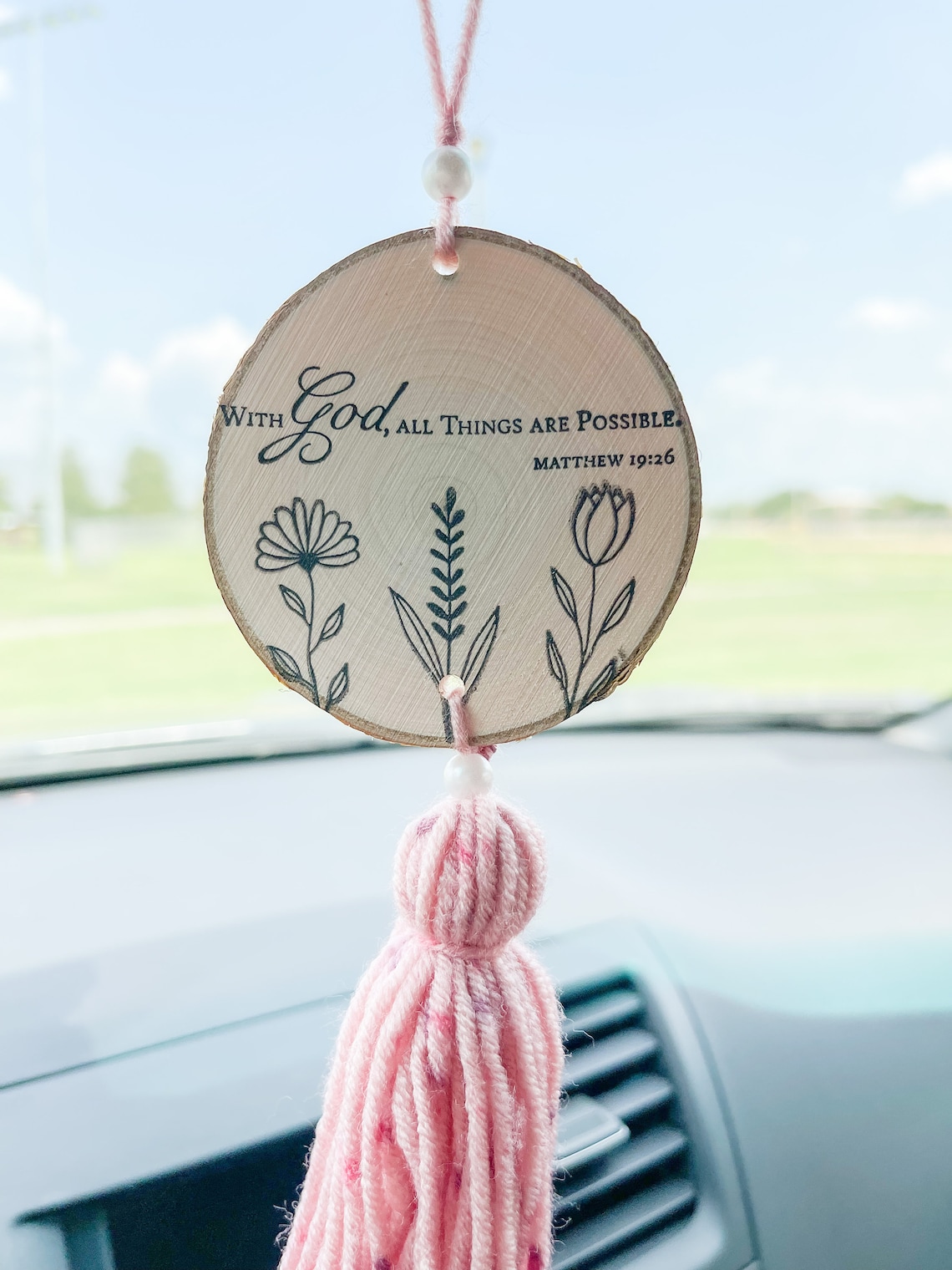 Christian Car Charm Christian Car Accessories Christian - Etsy