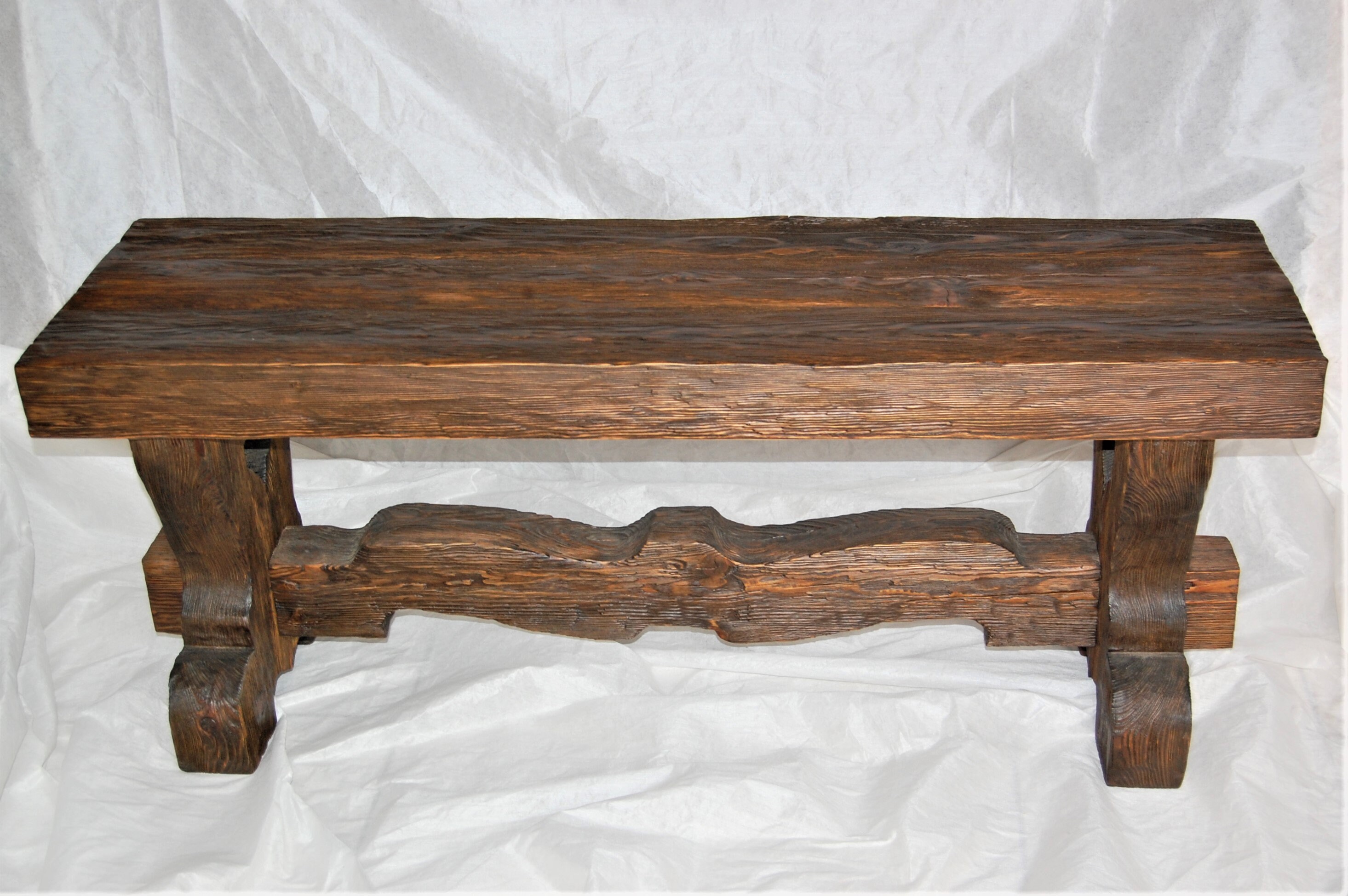 WOODEN BENCH Medieval Rustic Style - Etsy