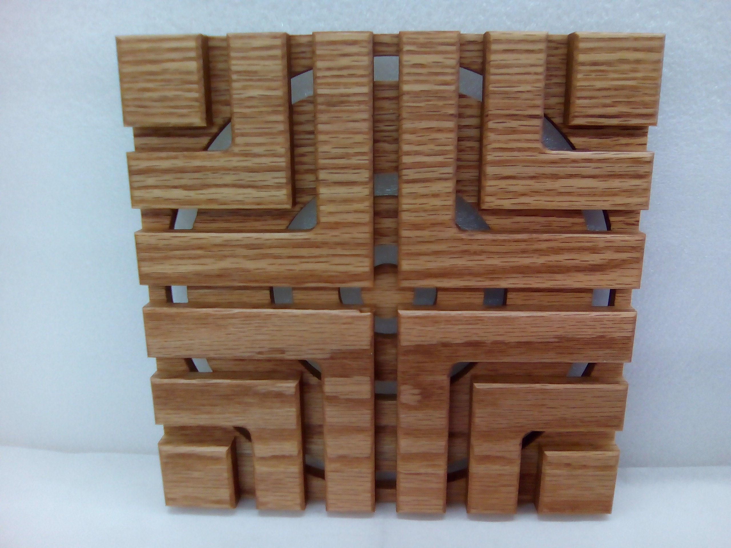 2 Sided Wooden Trivet - Etsy