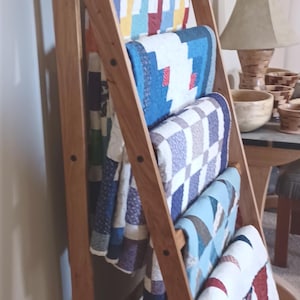 Quilt Ladder Rack Display Freestanding 66" Tall - Etsy