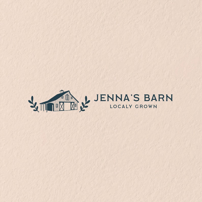 Premade Boho Logo Folk Logo Gypsy Logo Farm Logo - Etsy