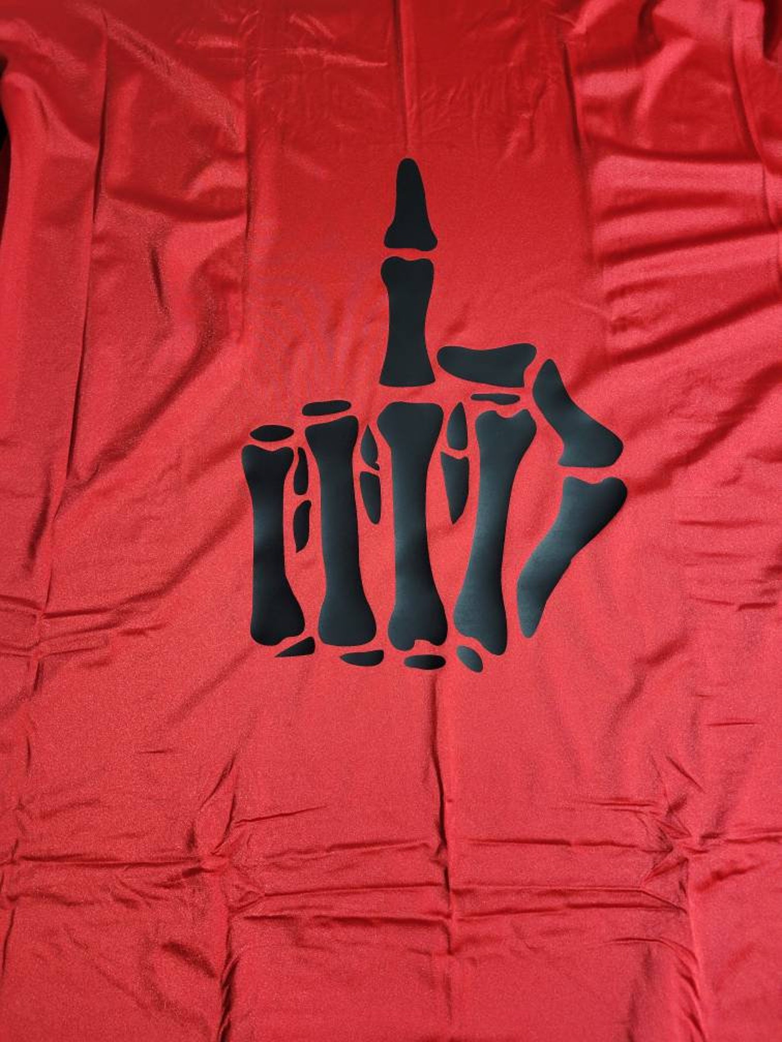 Sugar Skull Skelton Middle Finger Jolly Roger 'more - Etsy