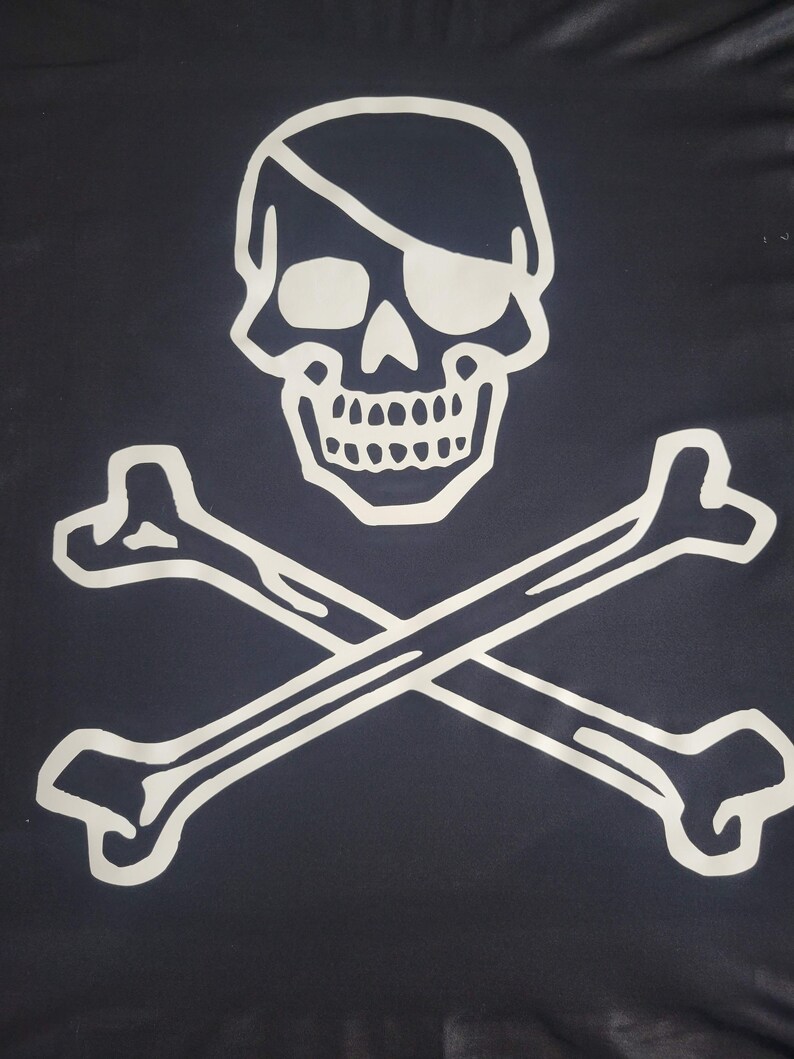 Sugar Skull Skelton Middle Finger Jolly Roger 'more - Etsy