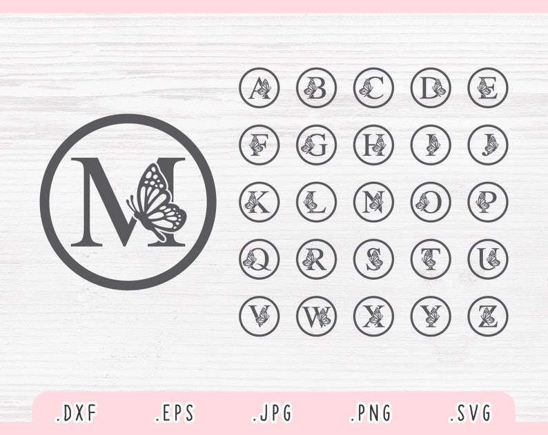 Monogram Keychain SVG Bundle Alphabet Keychain Svg Round - Etsy Australia