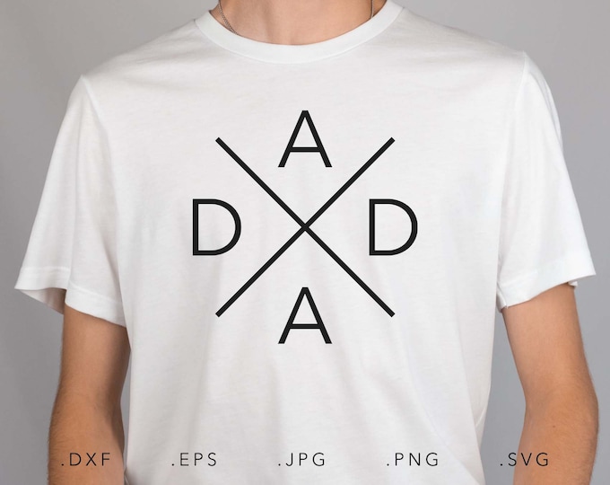 Dada SVG, Dad Svg, Dada Script Svg File, Dada Cursive Svg, Dada Clip ...