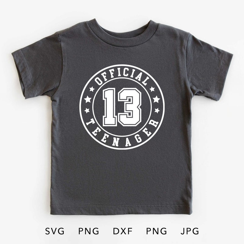 Official Teenager Svg - Etsy
