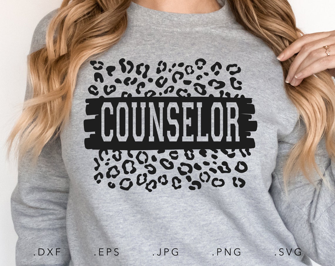 Counselor SVG DXF Jpg Png Eps Counselor Shirt Cut Files - Etsy