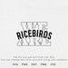 We Are Ricebirds SVG, PNG, Dxf, Jpg, Eps, Vintage Ricebirds Game Day ...