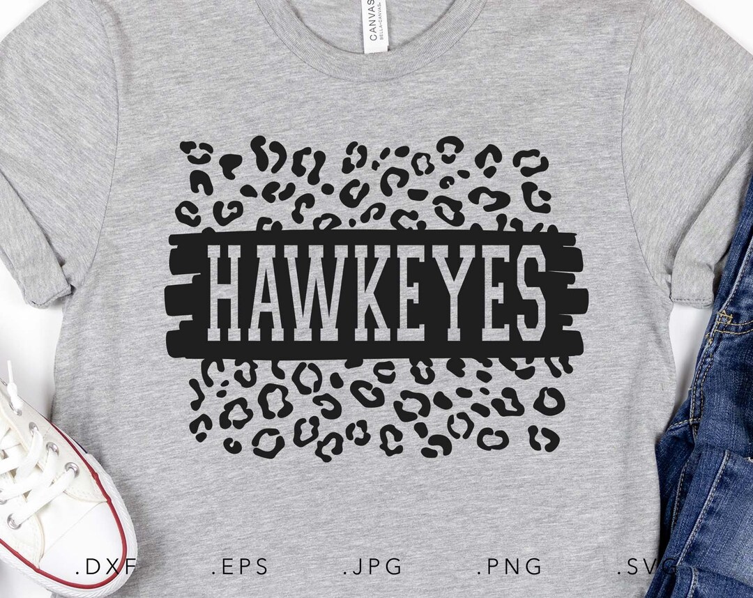 Hawkeyes SVG, PNG ,dxf, Jpg, Eps, Hawkeyes Leopard Print Sublimation ...