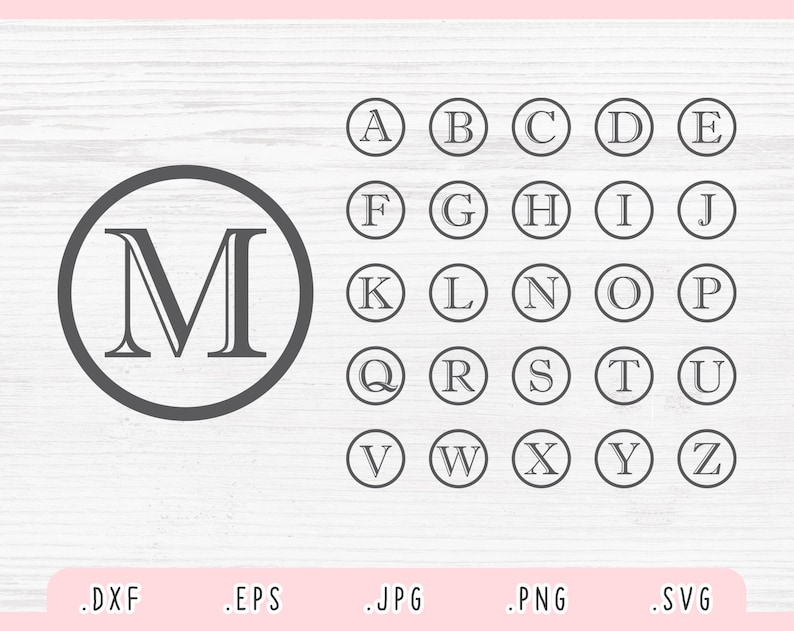 Monogram Keychain SVG Bundle Alphabet Keychain Svg Cricut - Etsy
