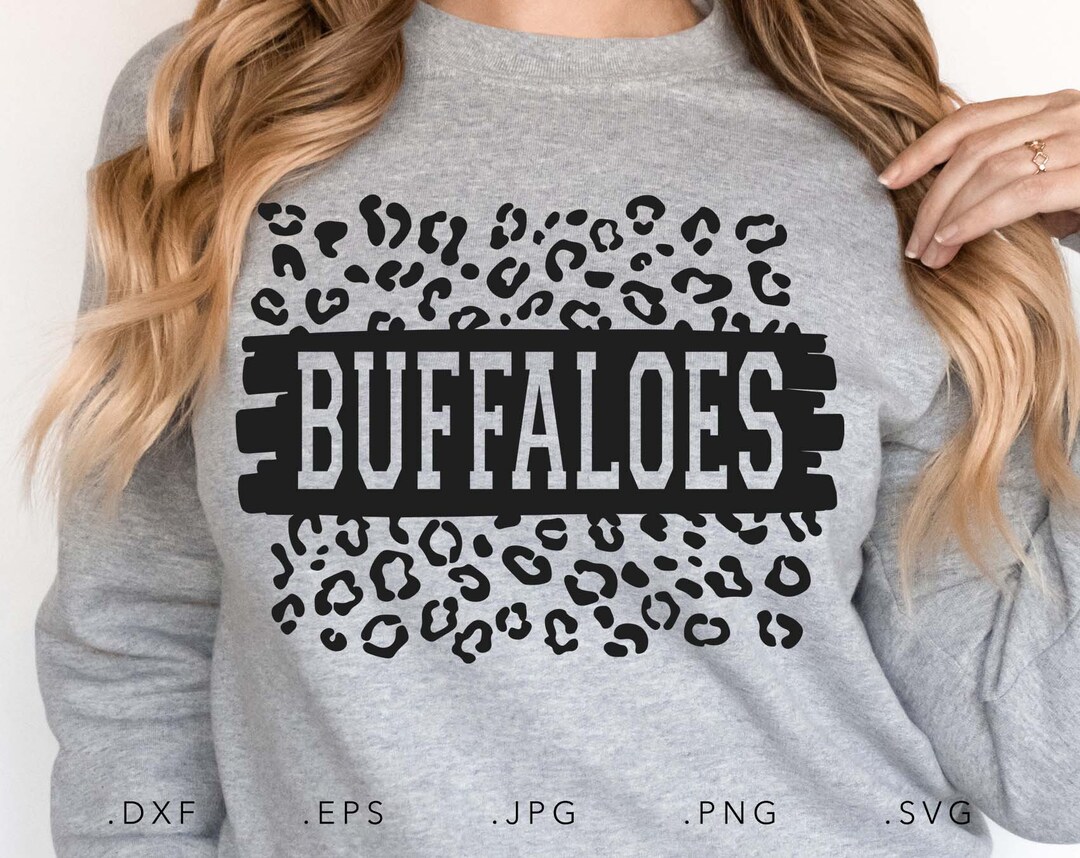 Buffaloes SVG, PNG ,dxf, Jpg, Eps, Buffaloes Leopard Print Sublimation ...