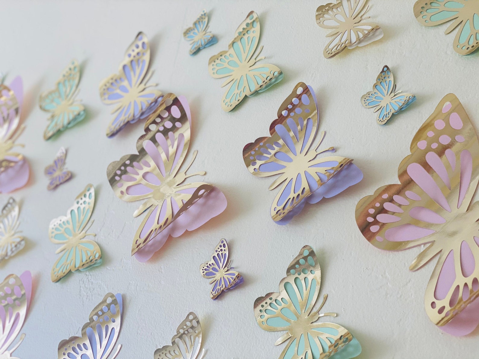 Butterfly SVG Butterfly DXF Eps Stacked Butterfly Svg 3D | Etsy