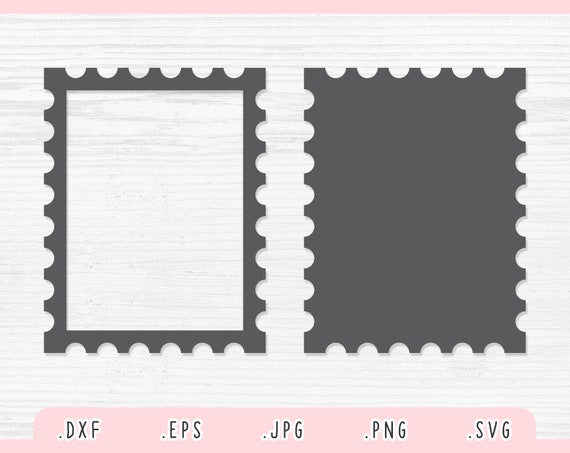 Postage Stamp Border Vector