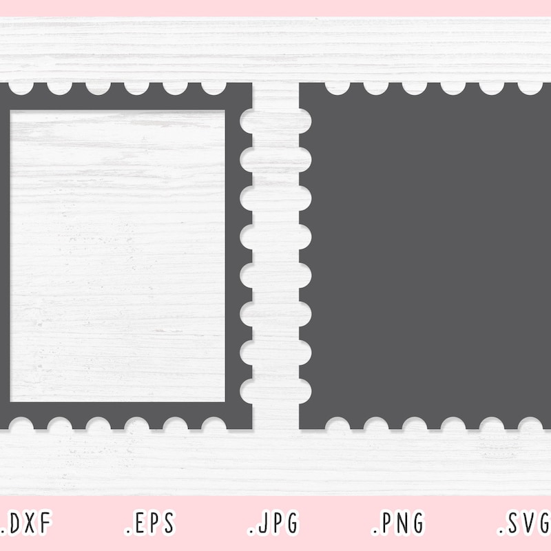 Frame Rubber Stamp - Etsy