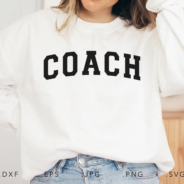Coach Logo Svg - Etsy