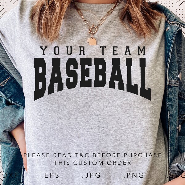 Baseball Team Svg - Etsy