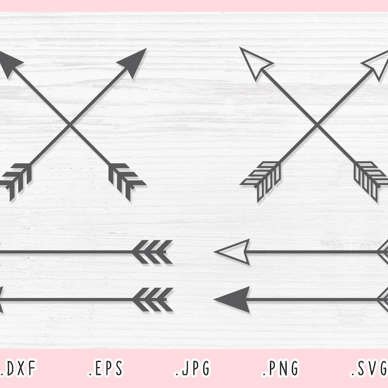 Cross Arrow Svg - Etsy