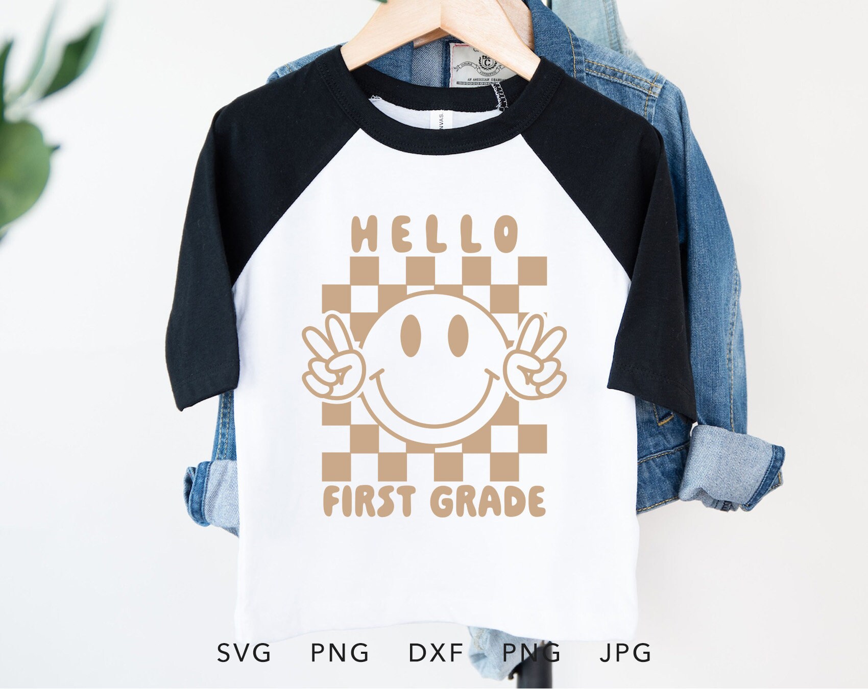 Hello 1st Grade SVG, PNG, Eps, Dxf, Funny First Day of School Shirt ...
